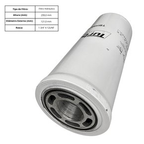 Filtro Óleo Hidráulico - Turbo - 3I087